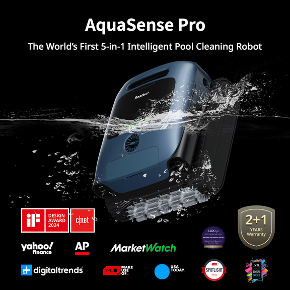 Buy AquaSense Pro Pool Cleaner Robot- Beatbot US