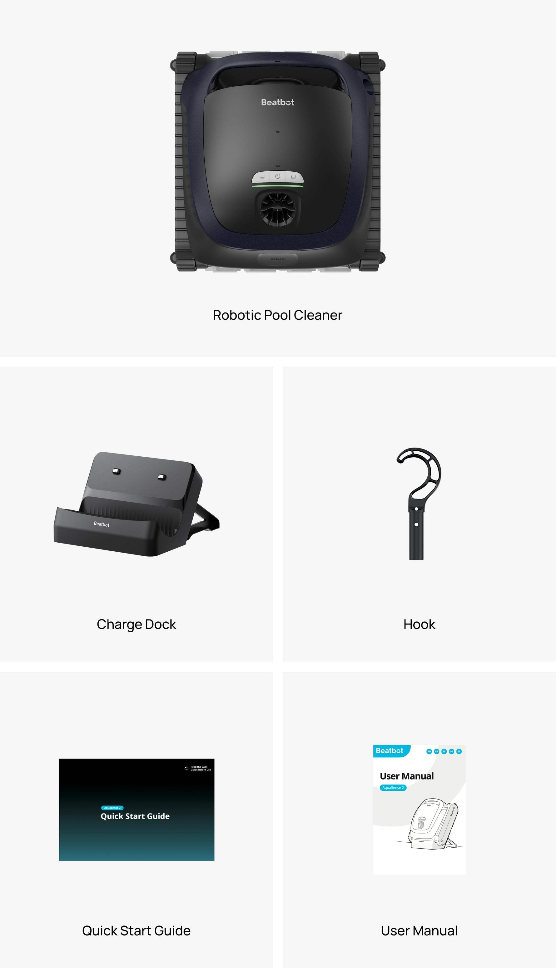 AquaSense® 2: Buy the First 3-in-1 Robotic Pool Cleaner - Beatbot